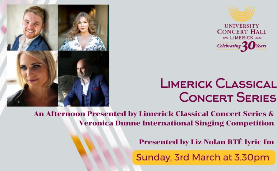 Booking Information - UNIVERSITY CONCERT HALL, LIMERICK